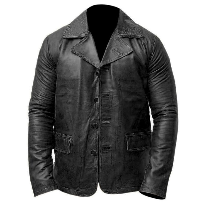 Arthur Morgan Black Leather Jacket - Leather Lineage